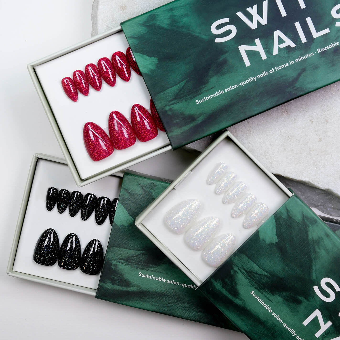 Combo: Festive Collection - Almond – Switch Nails