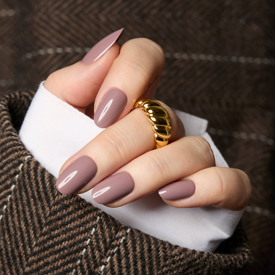 Nutty for Nougat - Oval – Switch Nails