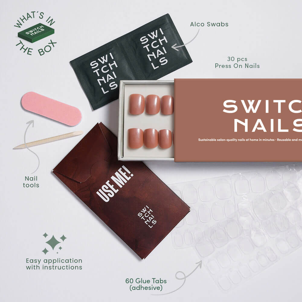 Spicy Chai - Square – Switch Nails